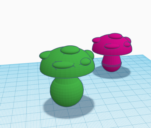 STL file mushroom minis 🍄 ・Template to download and 3D print・Cults