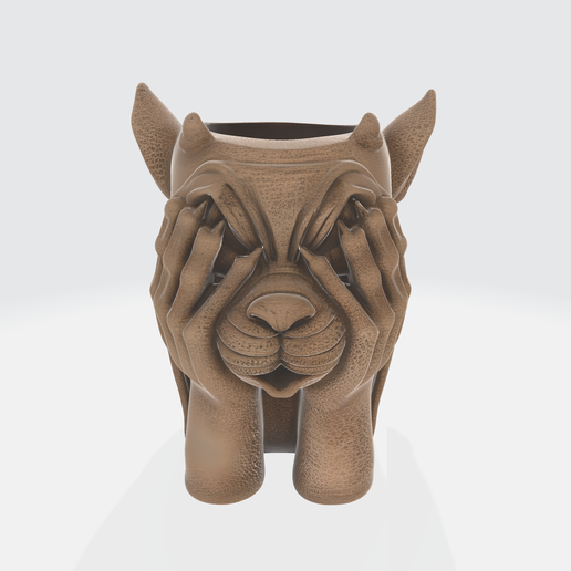 👹 Cursed Horror Creature Planter – Creepy Hands-On-Face Demon Pot ...