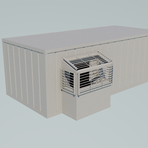 3D file Mud logging cabin 🧞‍♂️ ・3D printable model to download・Cults