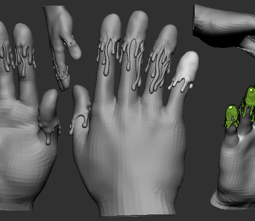 3MF file DRIP FINGERS - DRIPPING FINGERS 👾 ・3D printing model to ...