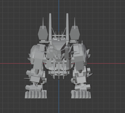 🧸 Zoids - Liger Zero Jager・ STL File for 3D printing・Cults