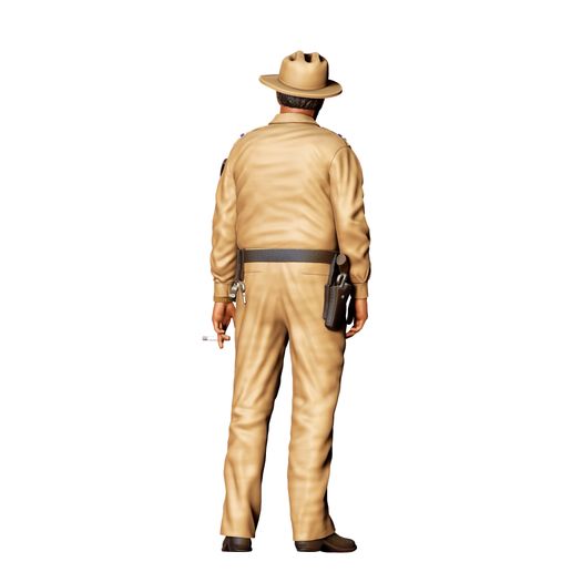 👾 N7 Jackie Gleason Buford T. Justice Smokey and the Bandit・ STL File ...