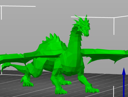 STL file Low-Poly Dragon 🐉 ・Template to download and 3D print・Cults