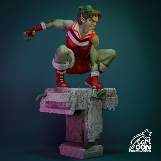 👦 Beast Boy – DC・ 3D File for 3D printing・Cults