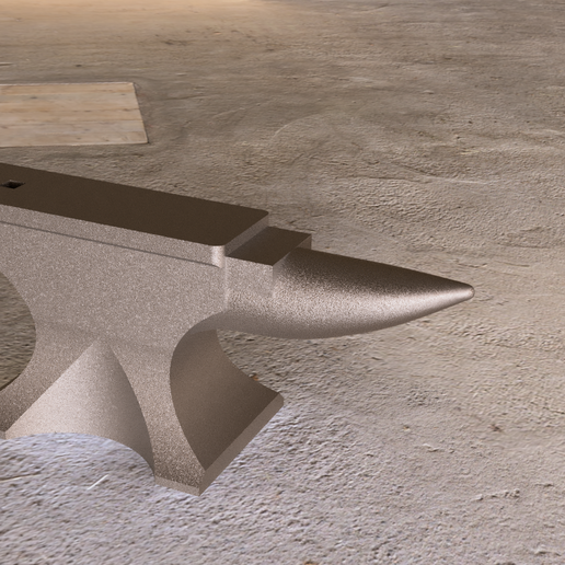 🖨️ Anvil - Scale 1:6・ STL File for 3D printing・Cults
