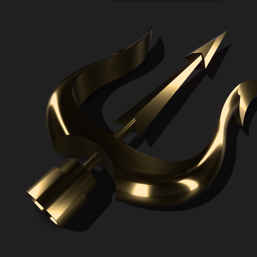 🤴 King triton’s trident・ STL File for ・Cults