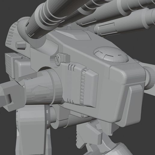 👹 Robotech RPG Tactics Destroid Monster MACII 4 poses Macross・ STL File ...