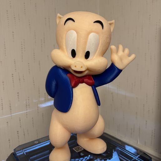 🐖 Porky Pig・3D Print with the K1 3D printer・Cults