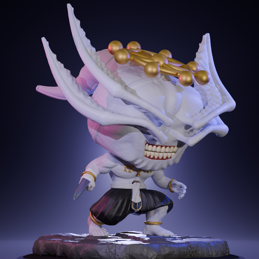 👾 Mahoraga - Jujutsu Kaisen・ STL File for 3D printing・Cults