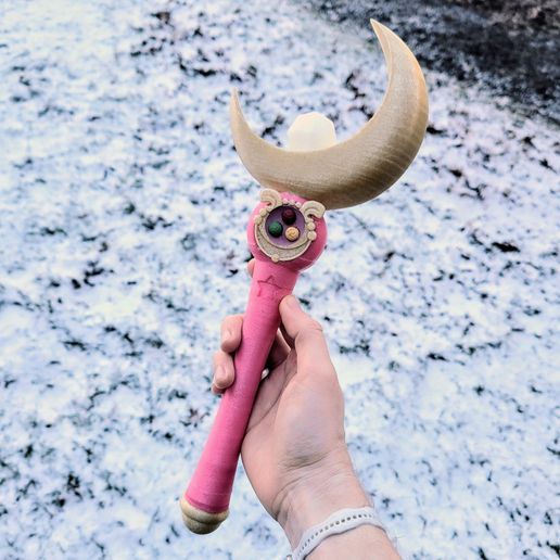 🌙 Sailor Moon Scepter・ STL File for 3D printing・Cults