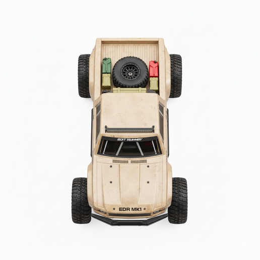 🌬️ Carroçaria e chassis do EDR Mk1 Dust Runner RC・Arquivo STL para ...