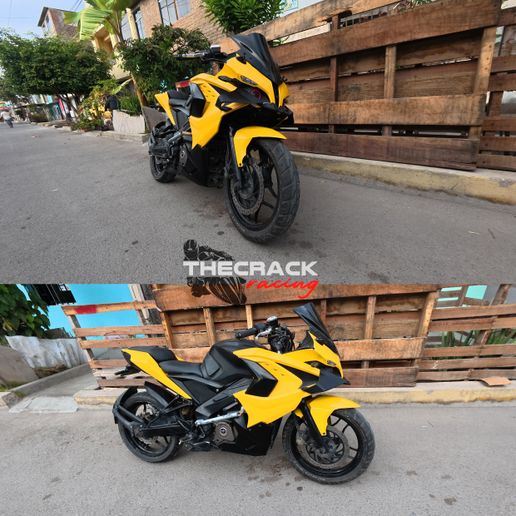 🏍️ Winglet / Spoiler / spoiler for PULSAR RS200 - BAJAJ・ 3D File for 3D ...