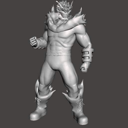 STL file Enji Todoroki Endeavor 3D Model 🧸 ・3D printer design to ...