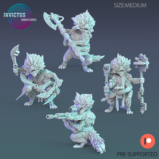 🫡 Fluffy Outlaw Stormtrooper Team Set ‧ Sci-Fi Miniature ‧ Wargame ...