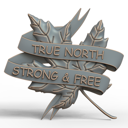 📁 3D Model STL File for CNC Router Laser & 3D Printer 3183. CANADIAN ...