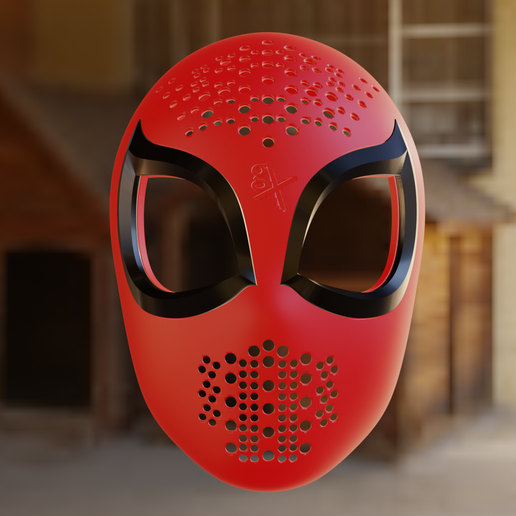 🦸‍♂️ Spiderman Fortnite Version Faceshell and Lenses 3D FILE (STL FILE ...