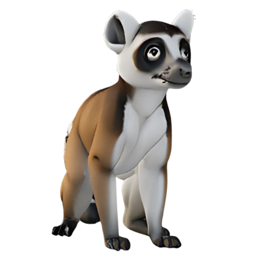 STL file Stylized Lemur 🗿 ・3D printable model to download・Cults
