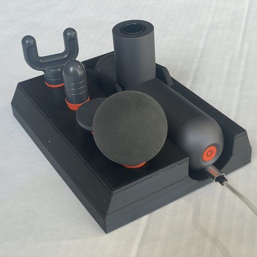 💆 Sharper Image Massage Gun Stand・ STL File for ・Cults