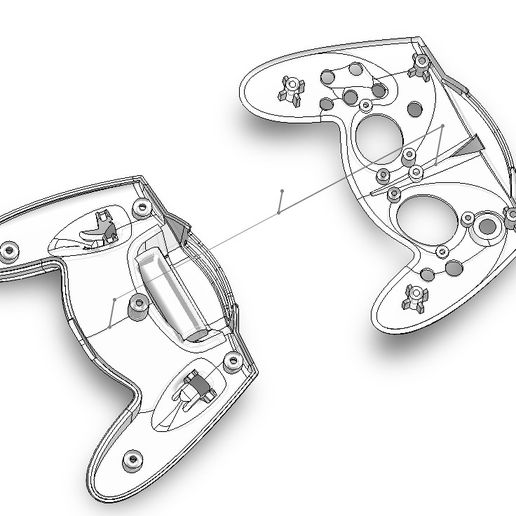 STL file Gaming pad controller 🎮 ・3D print model to download・Cults