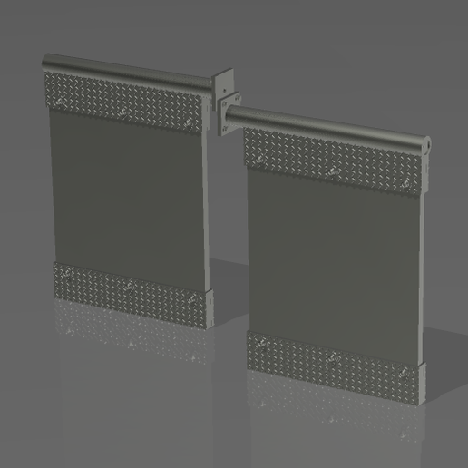🚙 Mud Flaps - Built FORD Tough・ STL File for 3D printing・Cults