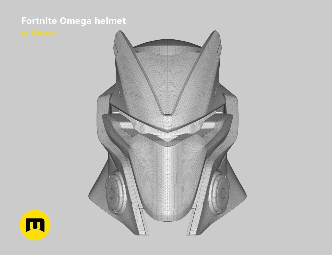 OBJ file Fortnite – Omega helmet・3D printer design to download・Cults