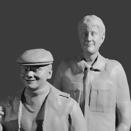 👦 Del Boy and Rodney Trotter・ 3D File for 3D printing・Cults