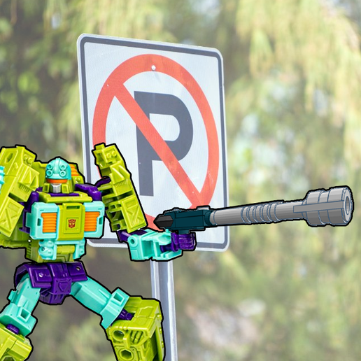 🤖 TRANSFORMERS LEGACY TOWLINE Laser parking meter・Free STL File for 3D ...