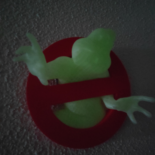 🎨 Ghostbusters Logo V2 - 2 colors・3D Print・Cults