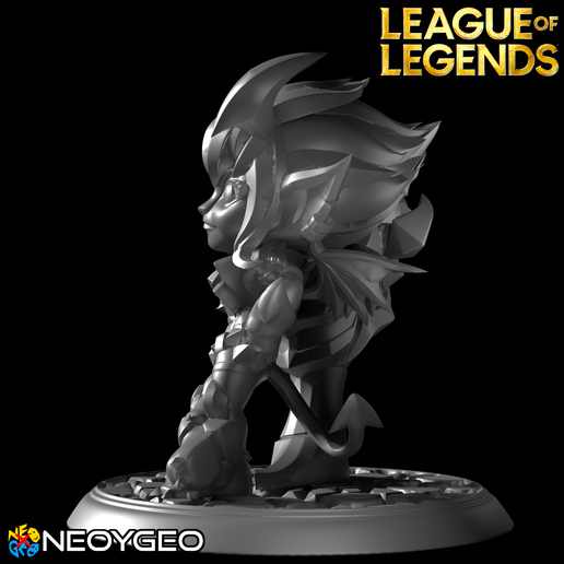 STL file TRISTANA LITTLE DEMON - LEAGUE OF LEGENDS 🧸 ・3D print design ...