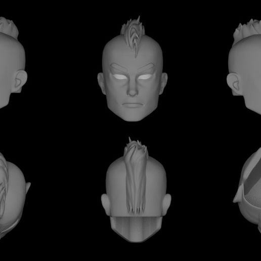 🦸 EVIL INVINCIBLE HEAD SCULPT・ STL File for 3D printing・Cults