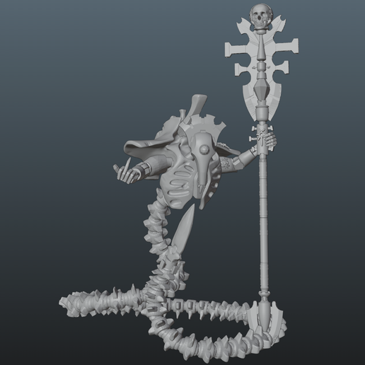 Archivo STL gratuito Kitbashed Technowizard ⚔ ・Idea de impresión 3D ...