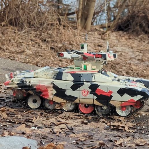 🪖 Russian BMPT 72 Terminator・ 3D File for 3D printing・Cults