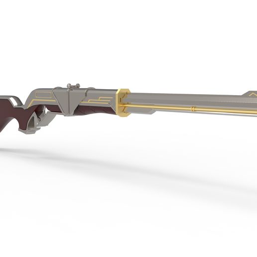 🎨 Caitlyn Arcane Rifle・ STL File for ・Cults