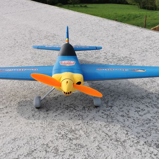 🛩️ Sbach 300, 3D printed RC plane (Custom Design), LW-PLA, Sbach 342 ...