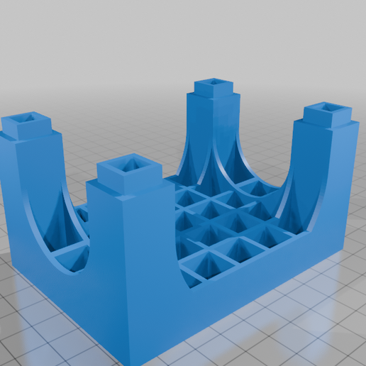 🧑‍🔧 Stackable_square_holder_table_2・Free 3D File for ・Cults