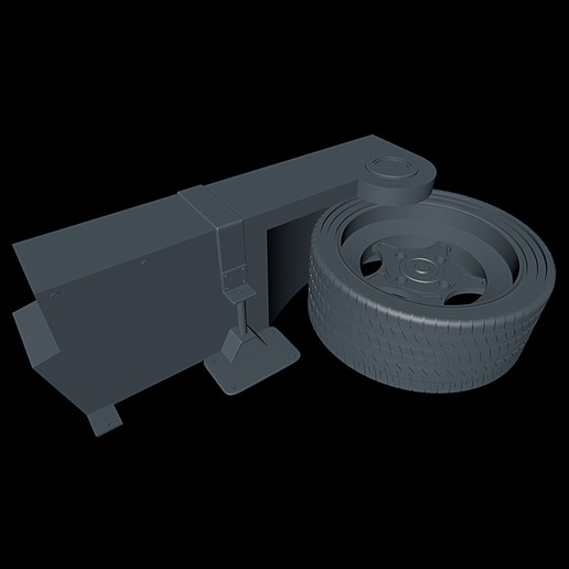 🪖 Torino Tank and Wheel / Tanque y Rueda・ STL File for 3D printing・Cults