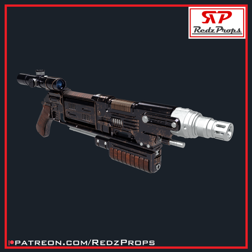Andor Bryar MW-20 Blaster Rifle Cosplay Prop・ 3D File for 3D printing・Cults