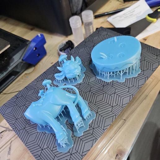 🐄 Mooshroom (+supports)・ STL File for 3D printing・Cults