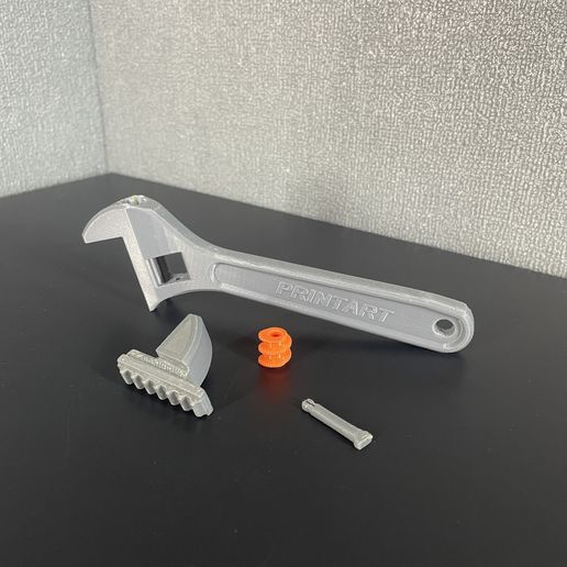 🔧 Adjustable wrench・Free STL File for 3D printing・Cults