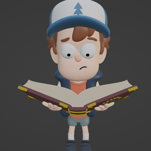 👾 Dipper・ STL File for 3D printing・Cults