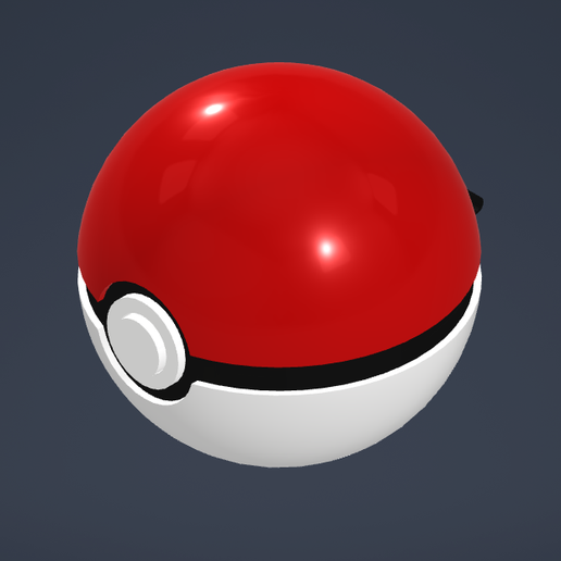 🎭 Pokeball・Free 3D File for ・Cults