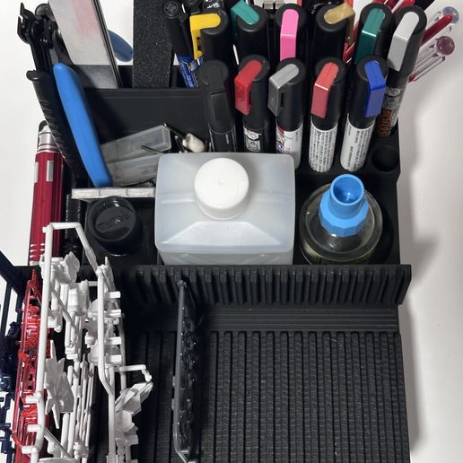 🤖 Gunpla Tool Holder With Runner Holder・ GCODE File for 3D printing・Cults