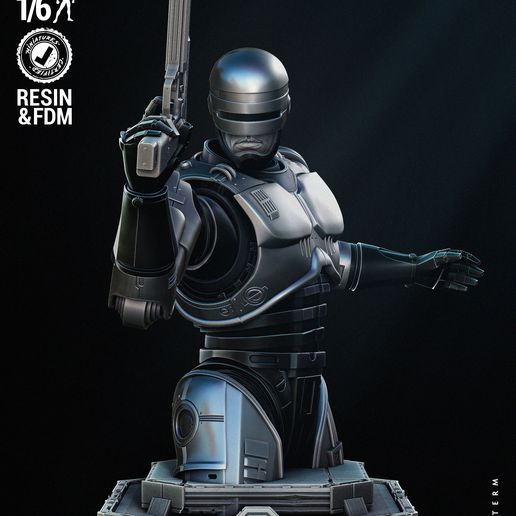 🎬 WICKED MOVIES ROBOCOP SCULPTURE: TESTED AND READY FOR 3D PRINTING・ 3D ...