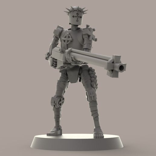 3D file The silent apostle of retribution V1 🪖 ・3D printable design to ...