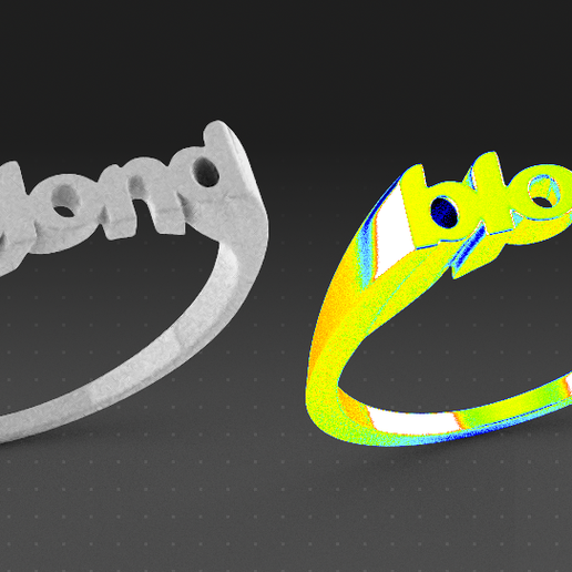 🌊 Frank Ocean Blonde Ring・ STL File for 3D printing・Cults