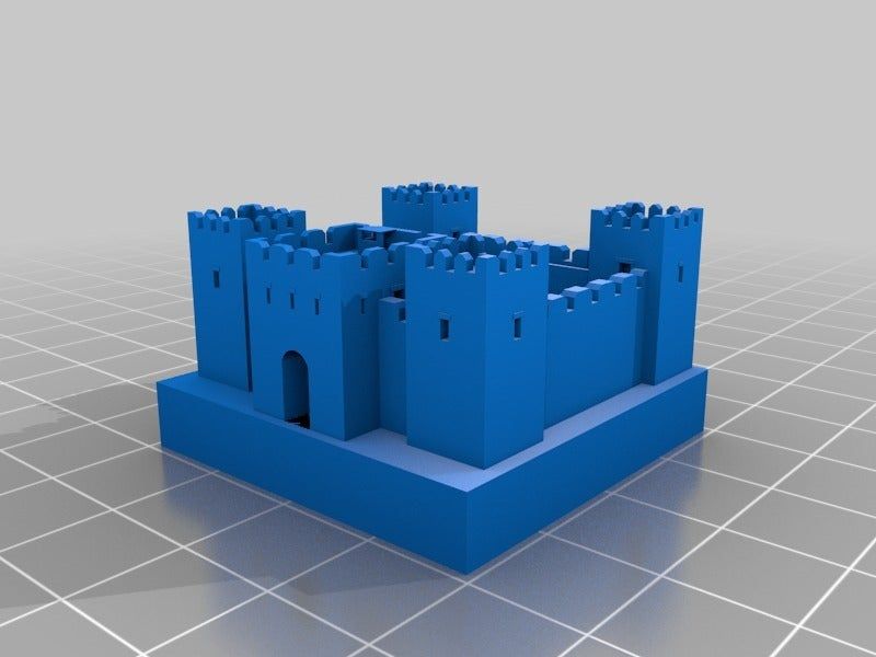 Download Free Stl File Fort • 3d Printer Model ・ Cults