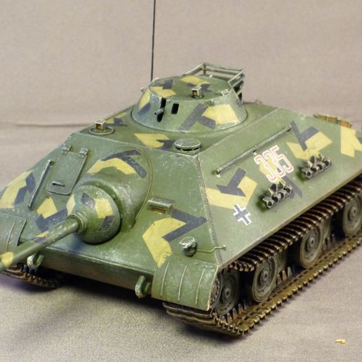 🪖 1/72 German WWII Schwerer kleiner Panzerkampfwagen・ 3D File for 3D ...