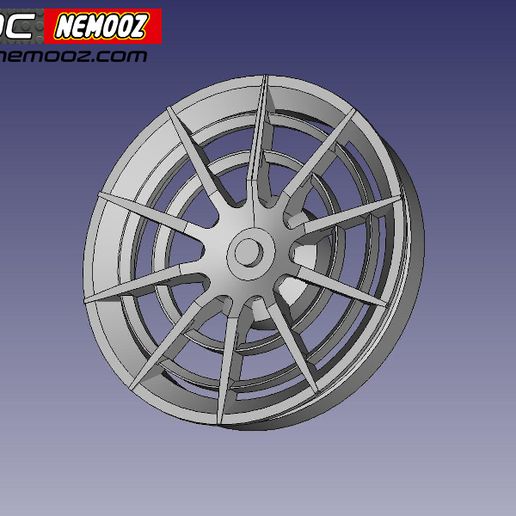 🧱 RIMS BRICK TECHNIC BUGATTI CHIRON PURE SPORT・ STL File for ・Cults