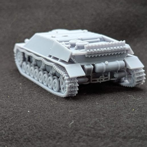 🪖 Tank destroyer Jagdpanzer IV (Sd.Kfz.162) + 3 Tankmen (Germany, WW2 ...