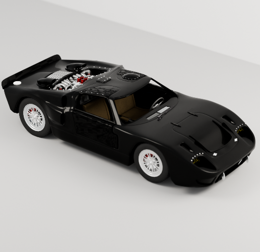 STL file FORD GT40 🚙 ・Template to download and 3D print・Cults